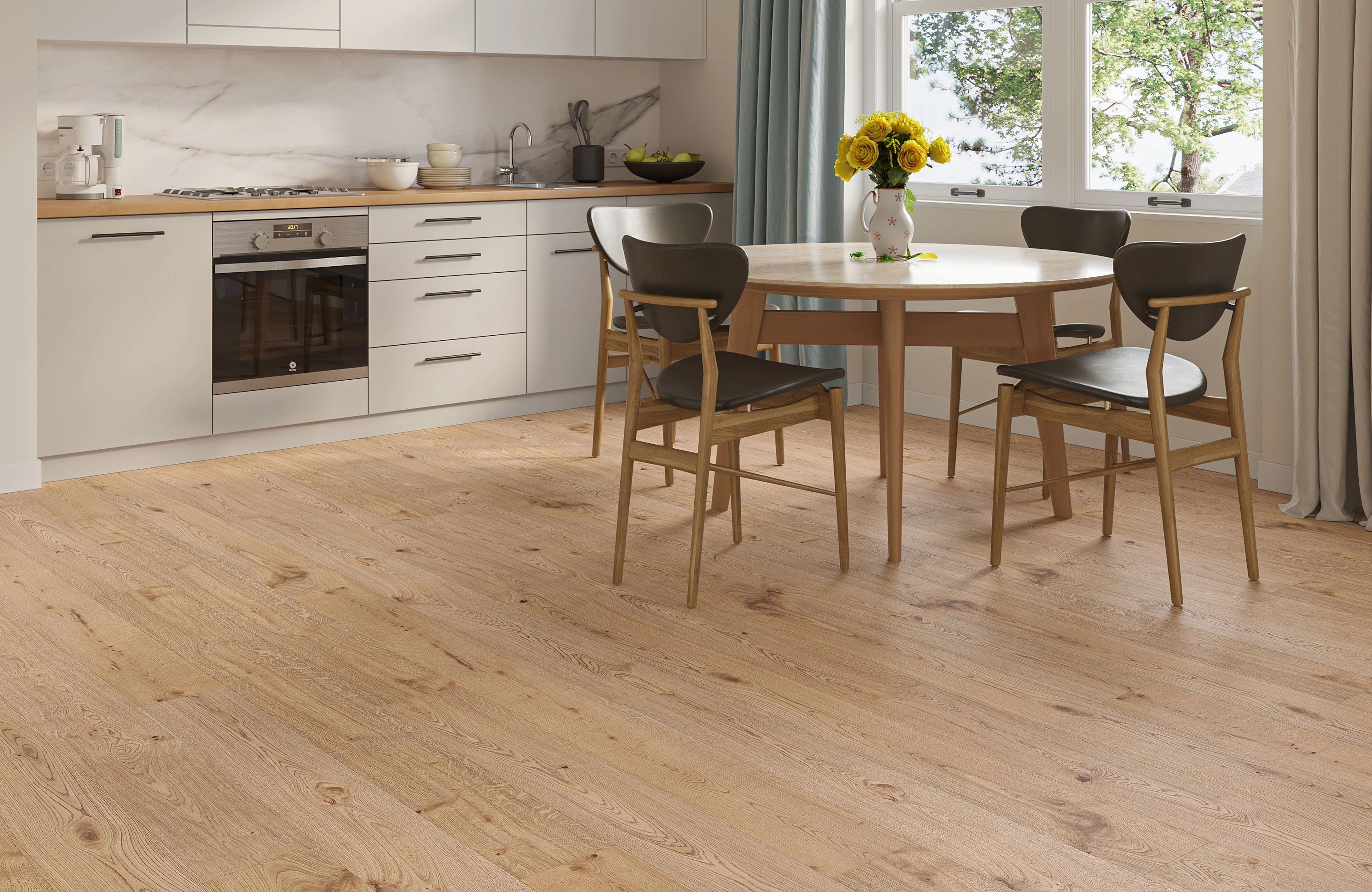 Woodland Wilton Oak 14mm Engineered Wood Flooring | UK Flooring Depot